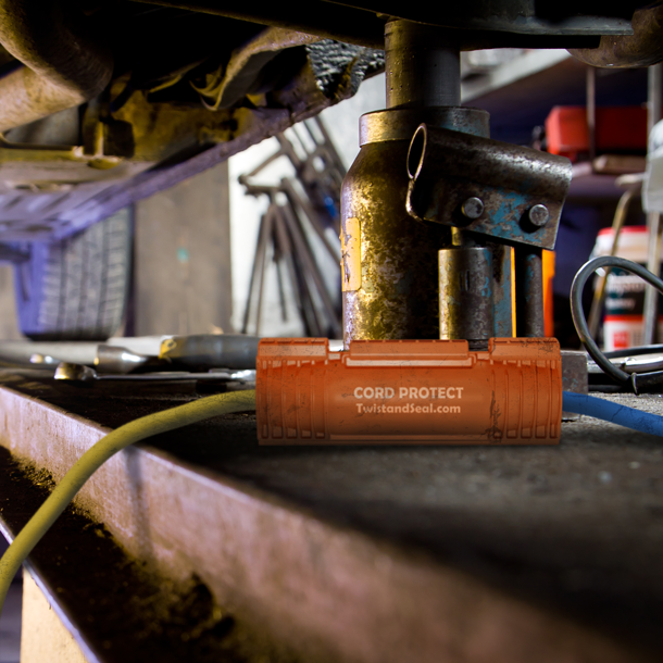 Twist and Seal Cord Protect - Outdoor Extension Cord Protector